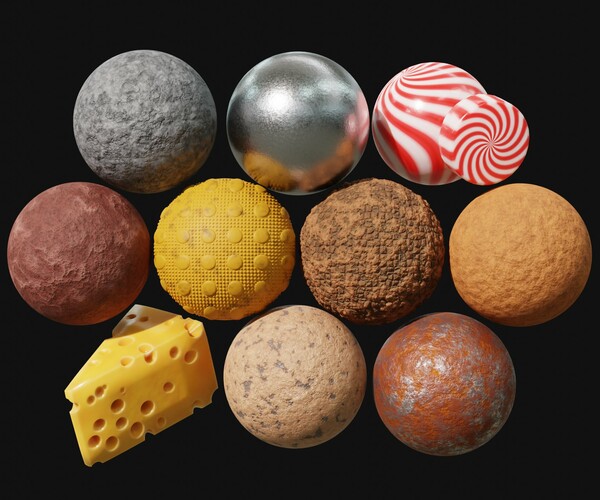 ArtStation - Blender Procedural Material Pack #5 | Resources