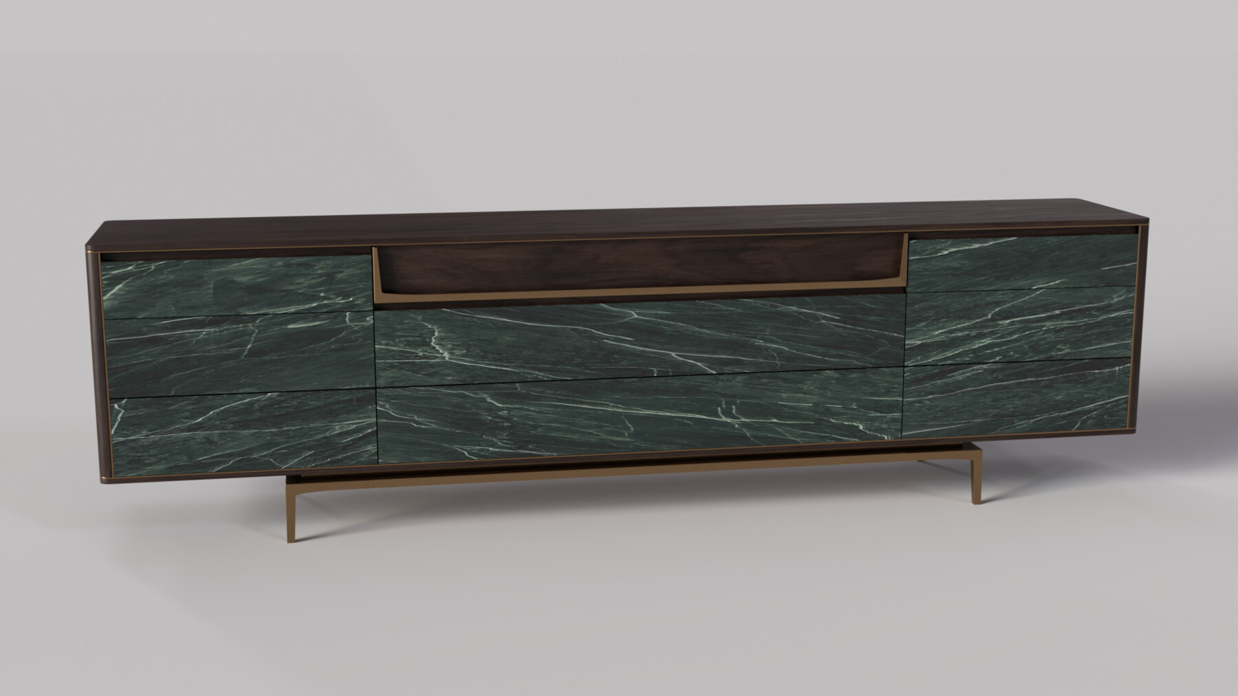 ArtStation - Visionnaire BARNEY Lacquered sideboard | Resources