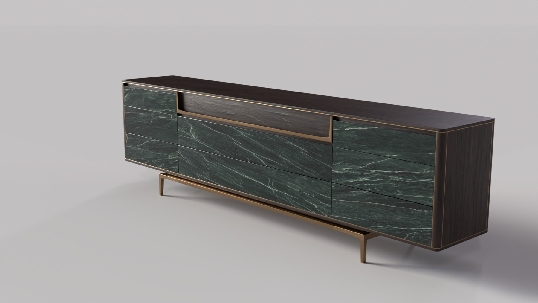 ArtStation - Visionnaire BARNEY Lacquered sideboard | Resources