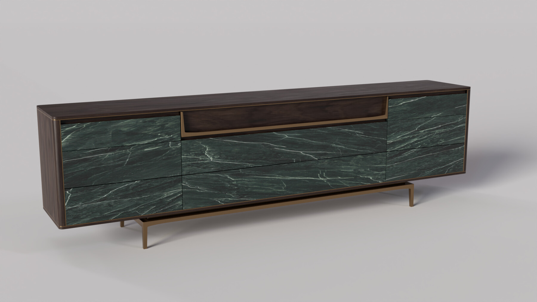 ArtStation - Visionnaire BARNEY Lacquered sideboard | Resources