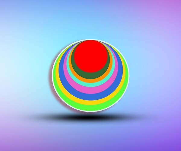 ArtStation - Colorful Ball #3 | Artworks