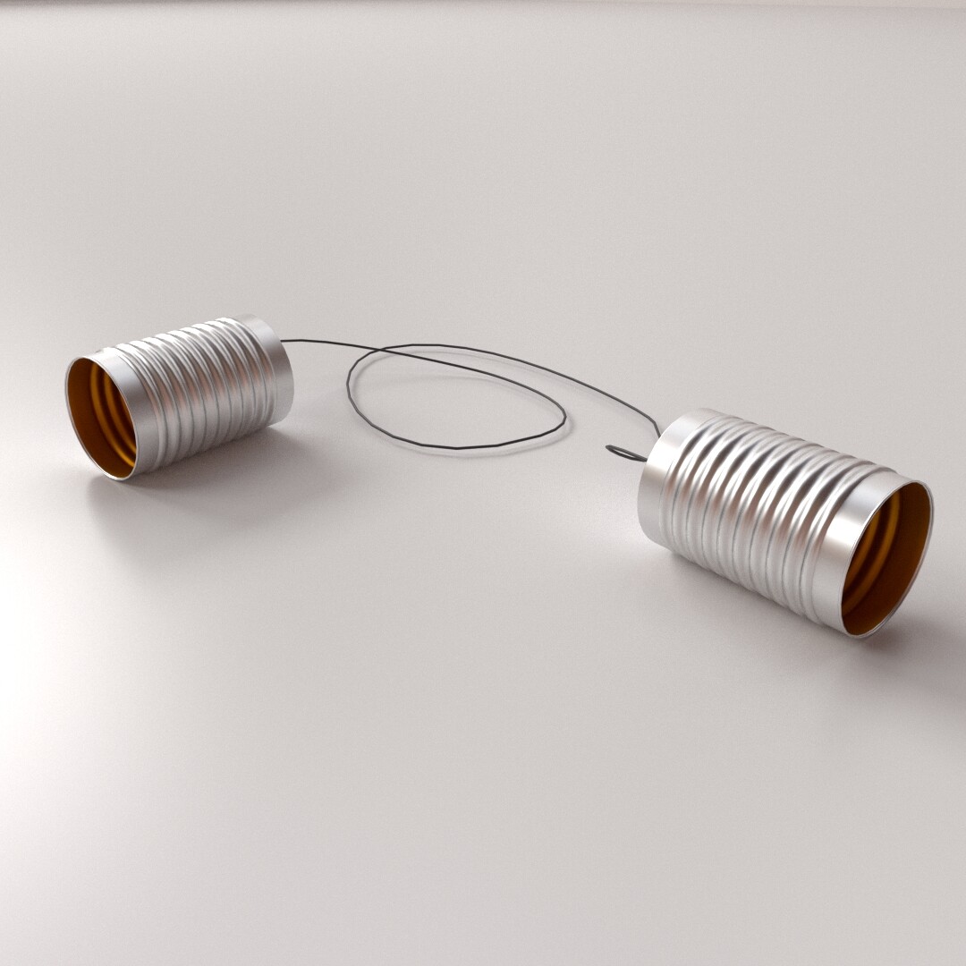 ArtStation - Tin Can Telephone | Game Assets