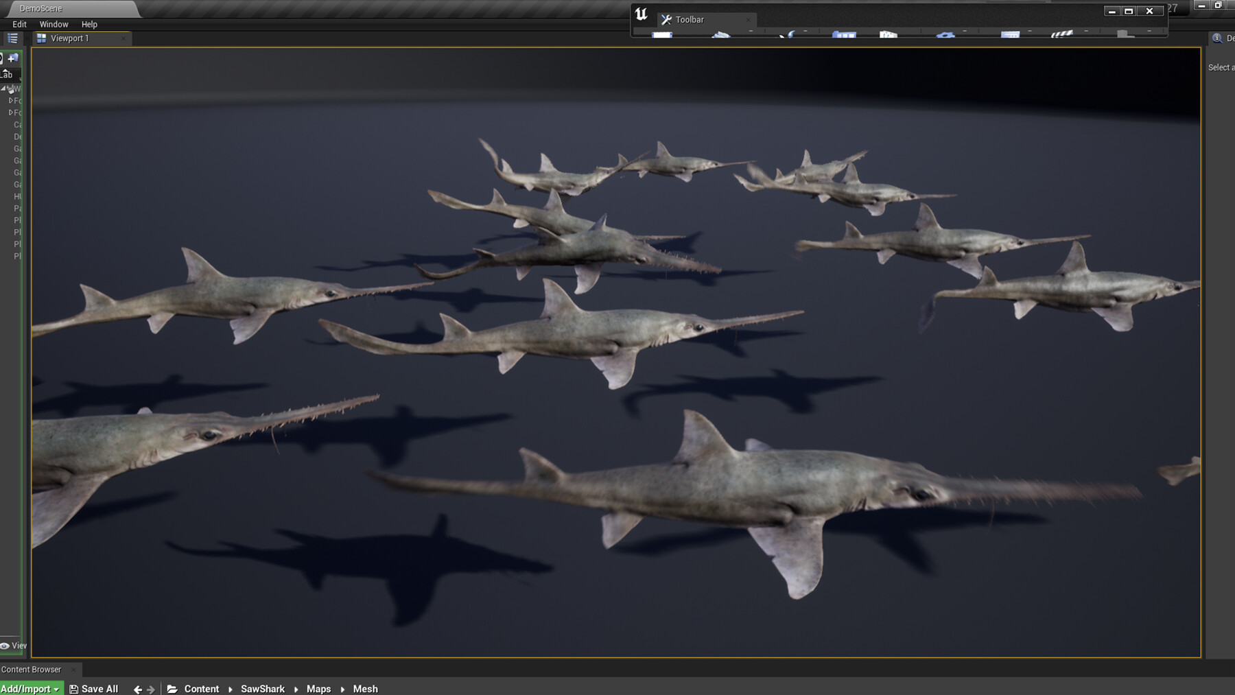 ArtStation - Saw Shark – Game Ready | Game Assets