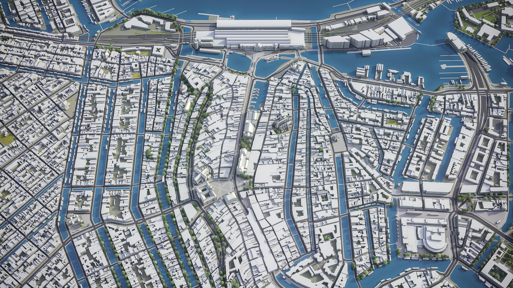 ArtStation - Amsterdam - 3D city model | Resources