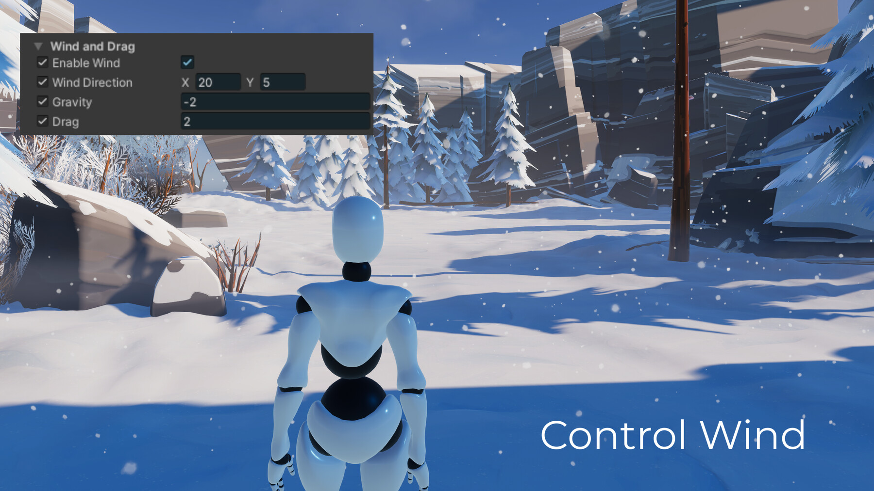 ArtStation - Global Snowfall | GPU Based Effect | Game Assets