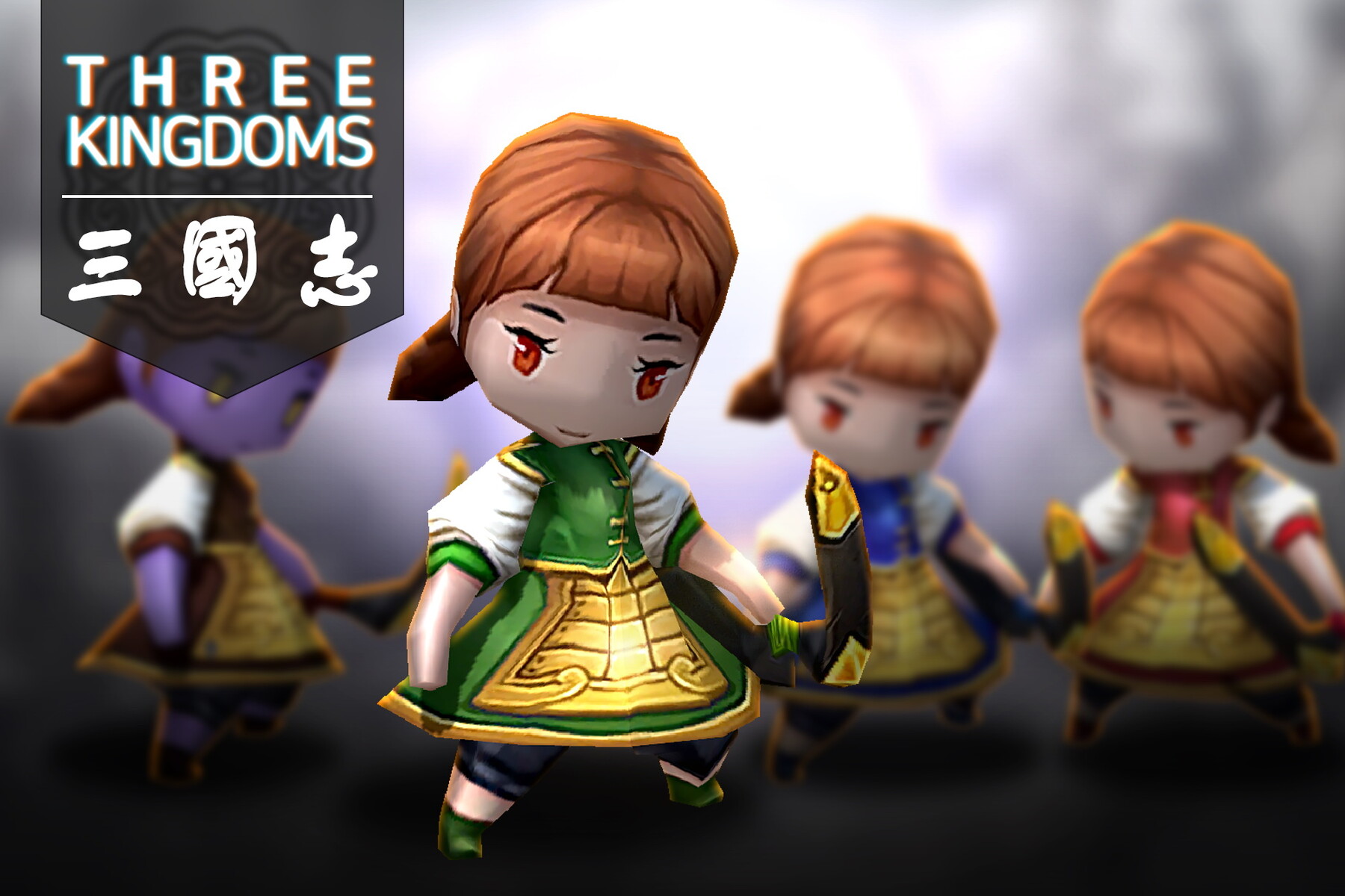 ArtStation - Three Kingdoms - Soldier Bow 1 | Game Assets