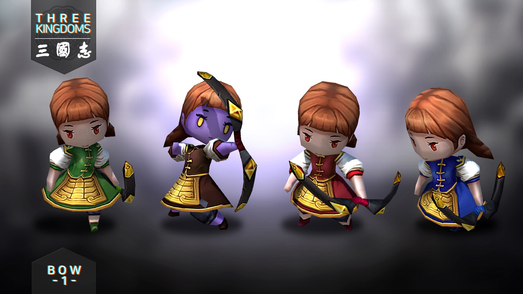 ArtStation - Three Kingdoms - Soldier Bow 1 | Game Assets