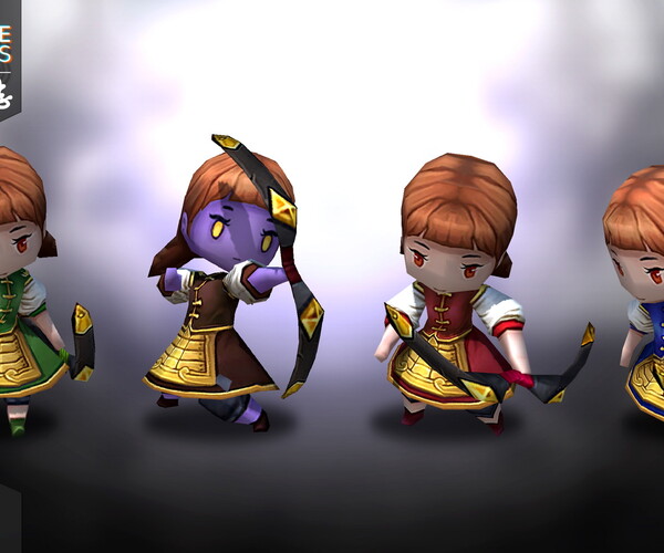 ArtStation - Three Kingdoms - Soldier Bow 1 | Game Assets