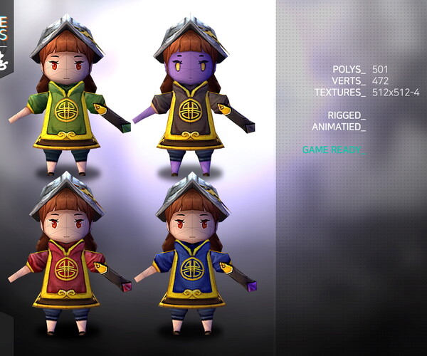 ArtStation - Three Kingdoms - Soldier Bow 2 | Game Assets