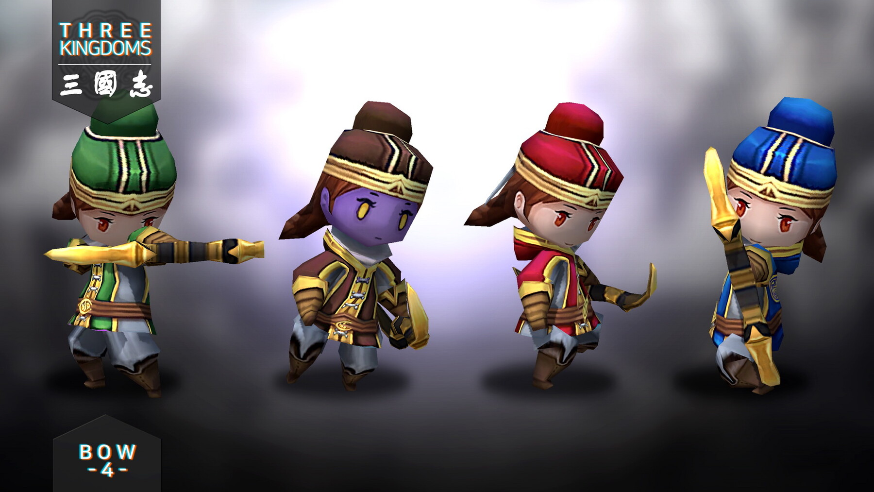 ArtStation - Three Kingdoms - Soldier Bow 4 | Game Assets
