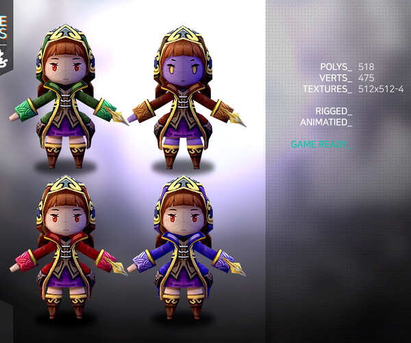 ArtStation - Three Kingdoms - Soldier Bow 5 | Game Assets