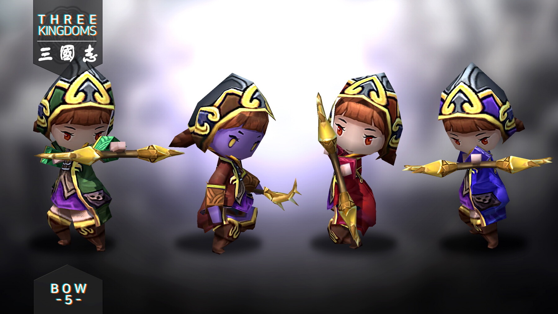 ArtStation - Three Kingdoms - Soldier Bow 5 | Game Assets