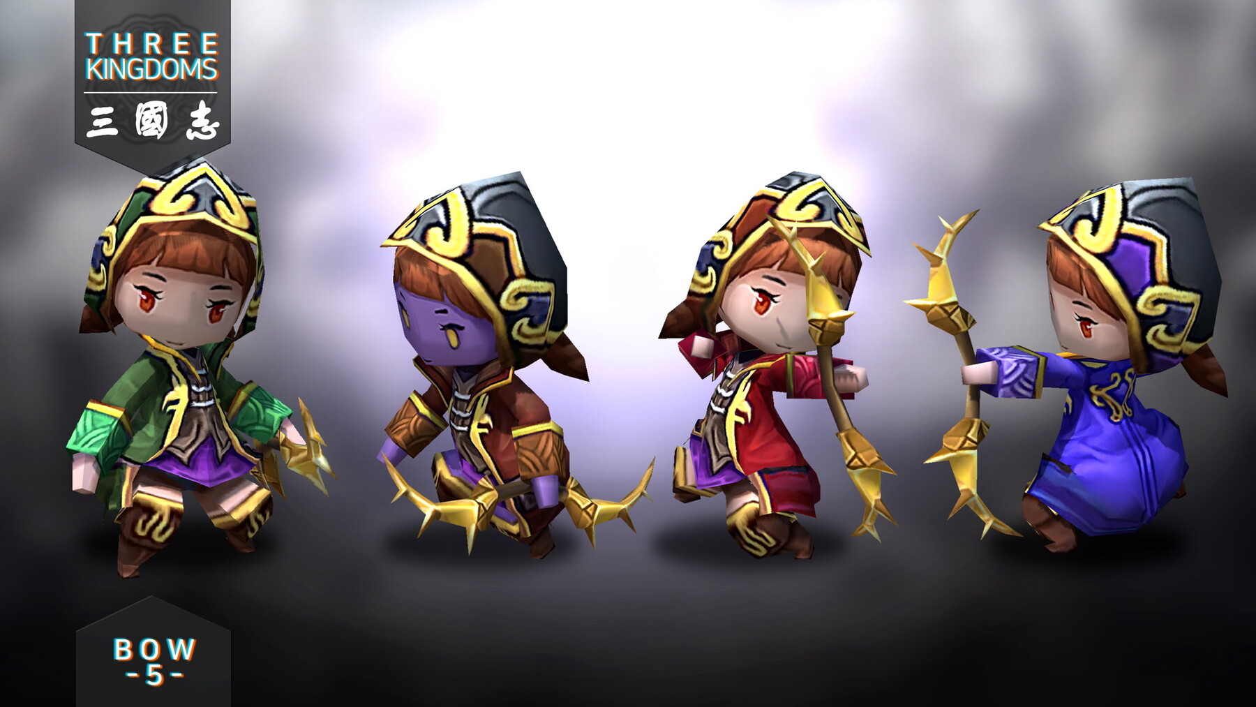 ArtStation - Three Kingdoms - Soldier Bow 5 | Game Assets