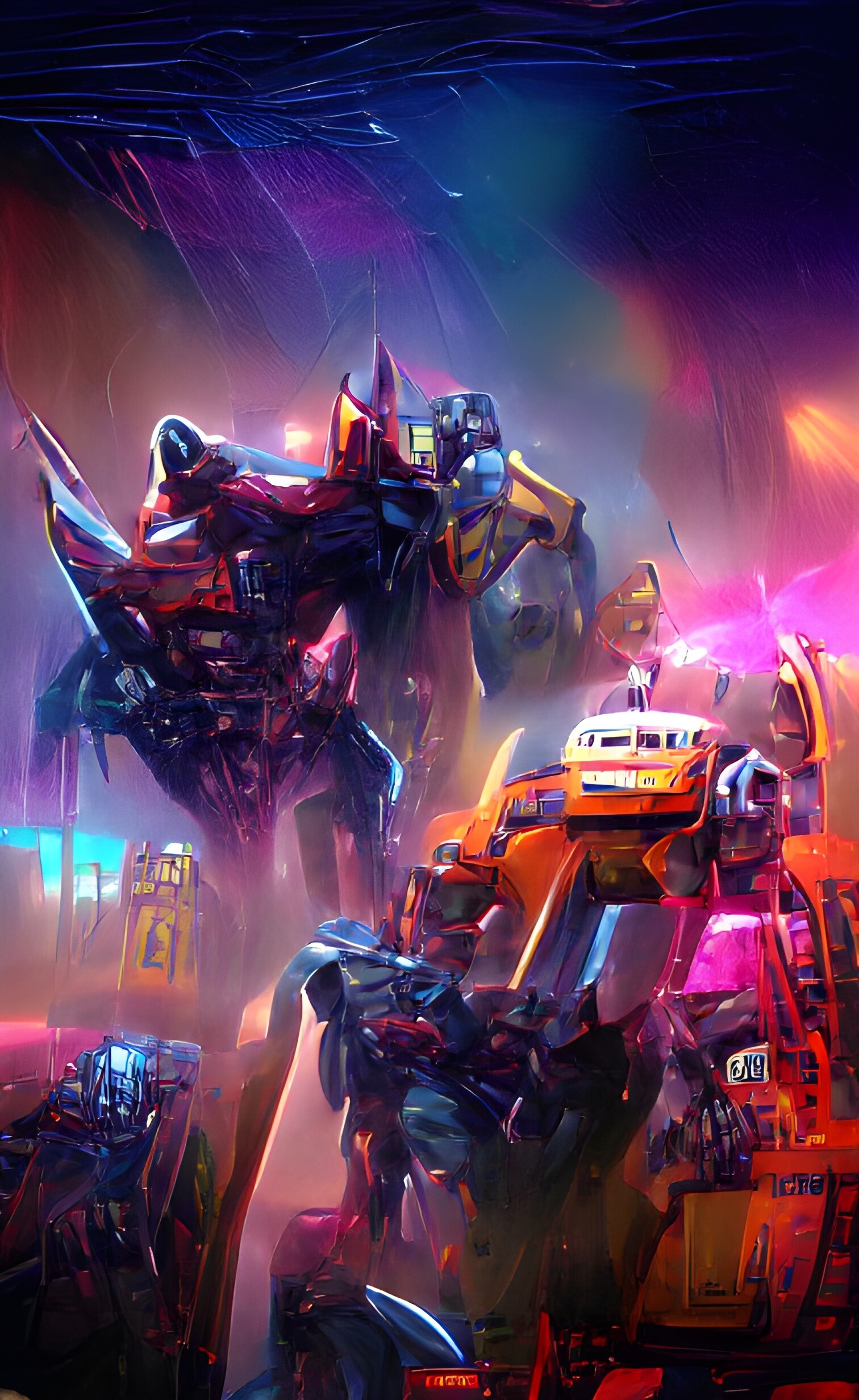 ArtStation - Robot Mech Transformer craft pack | Artworks