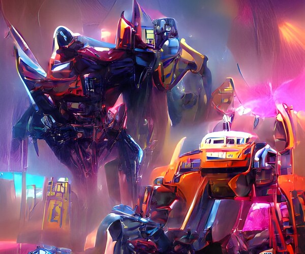 ArtStation - Robot Mech Transformer craft pack | Artworks