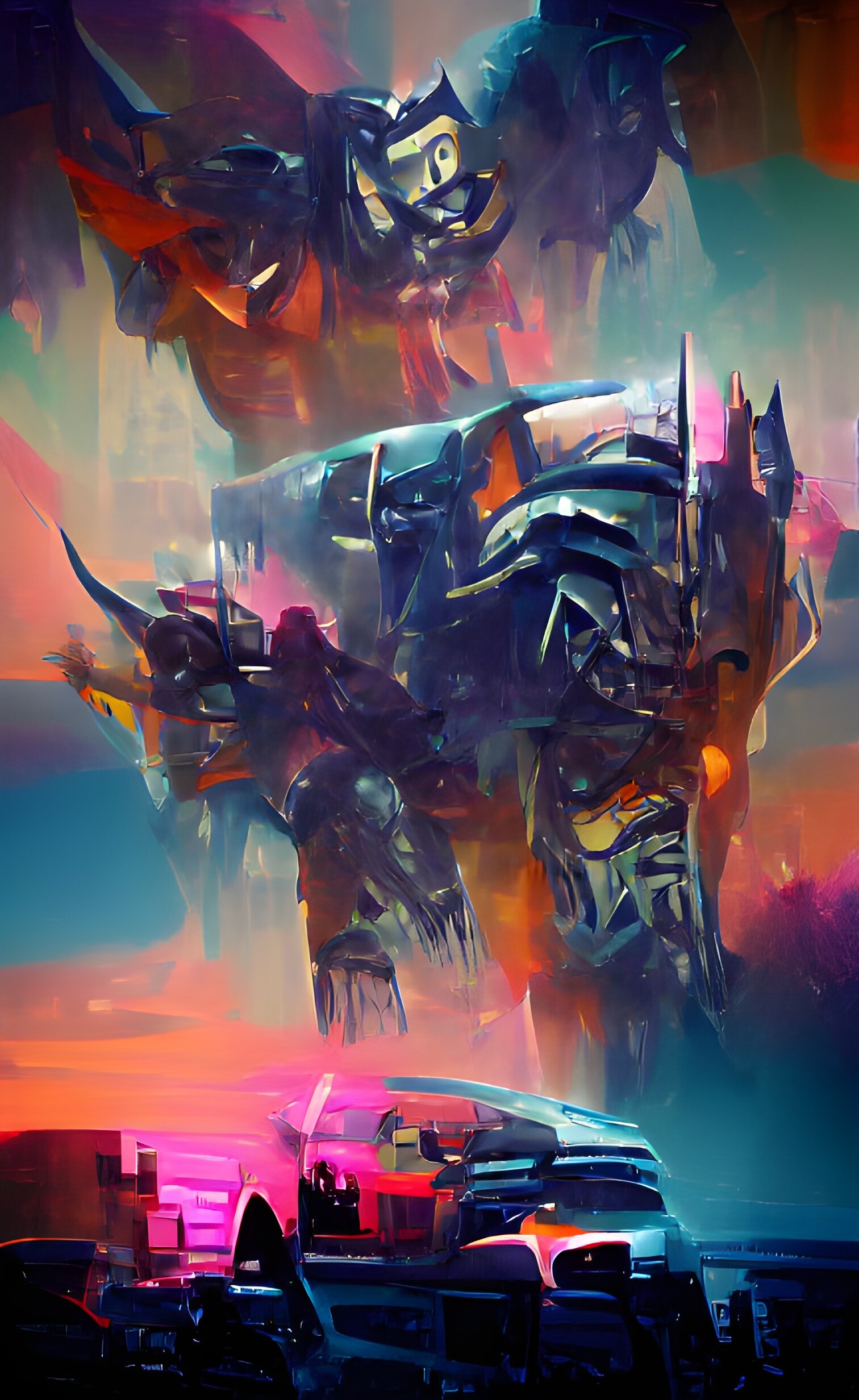 ArtStation - Robot Mech Transformer craft pack | Artworks