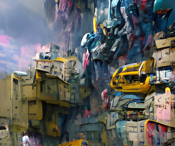 ArtStation - Robot Mech Transformer craft pack | Artworks