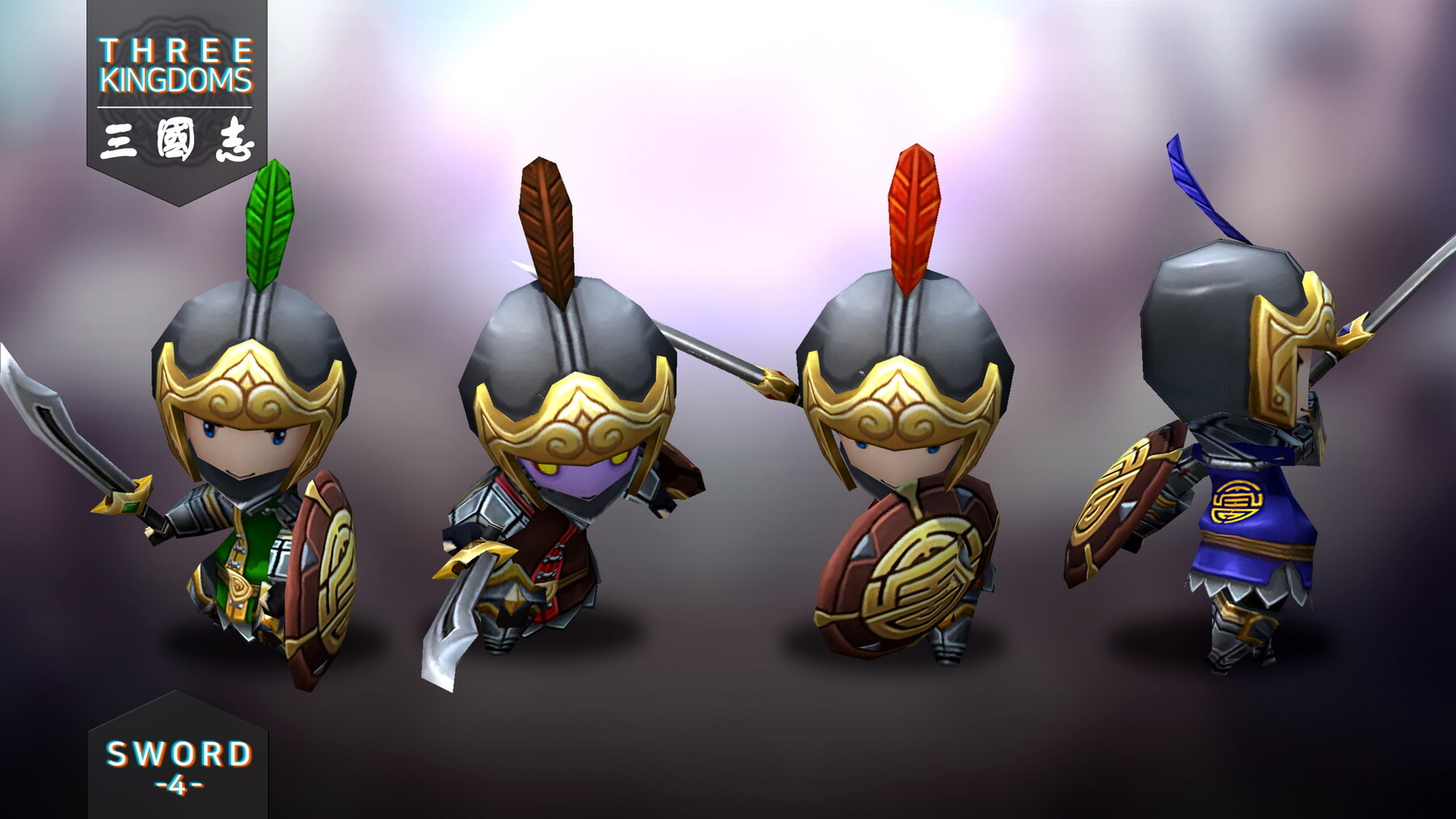 ArtStation - Three Kingdoms - Soldier Sword 4 | Game Assets