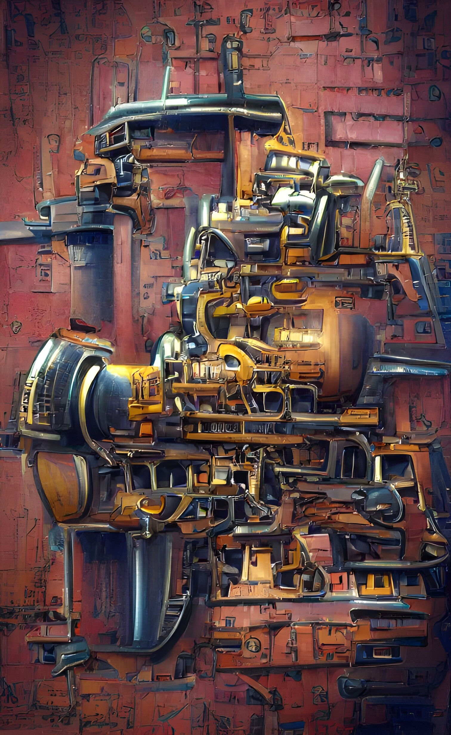 ArtStation - Industrial engine | Artworks