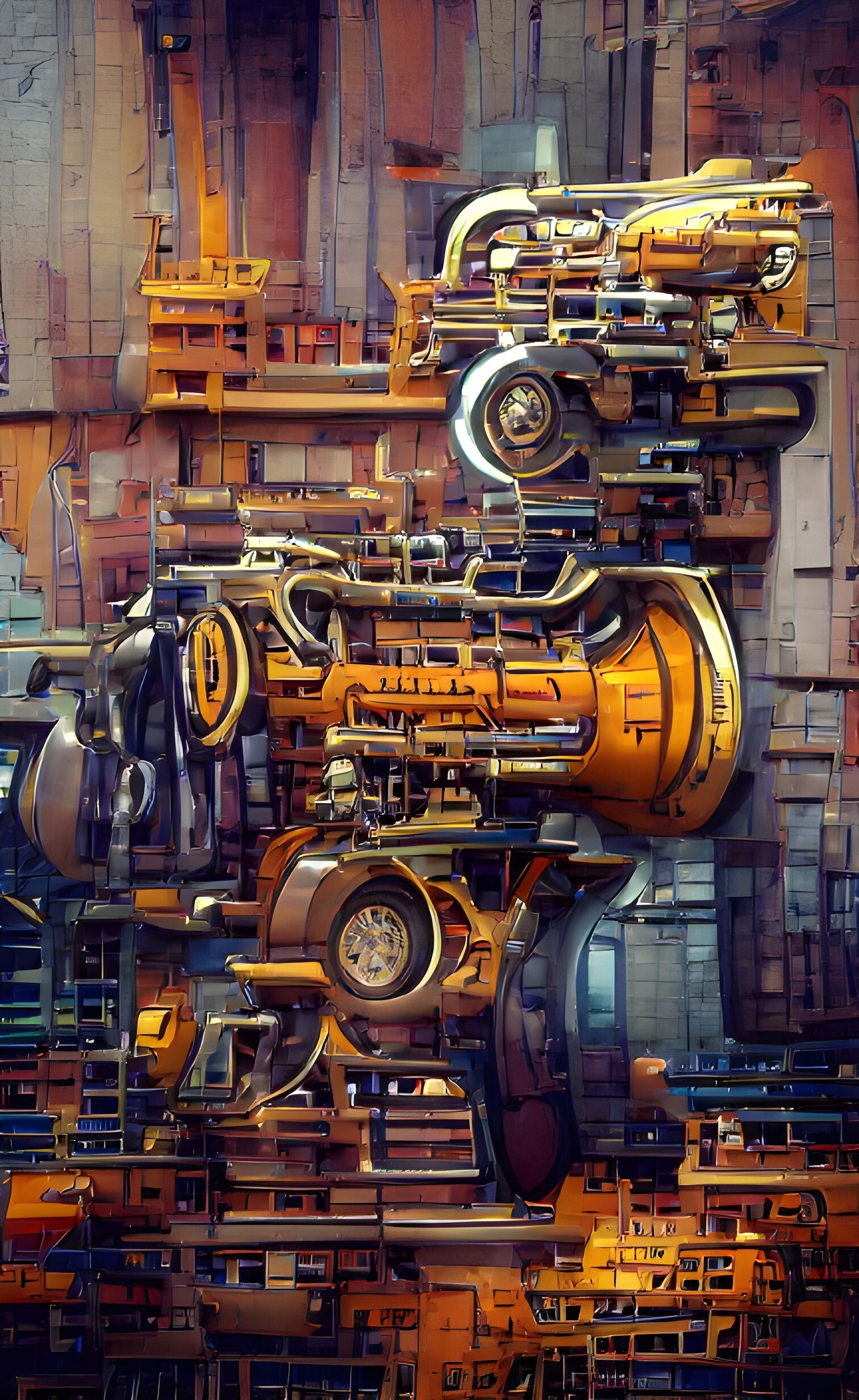 ArtStation - Industrial engine | Artworks