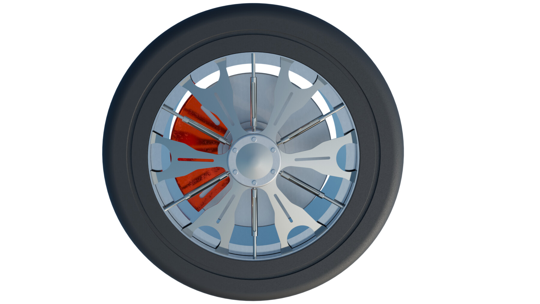 ArtStation - HighPoly Wheel + Tier | Game Assets