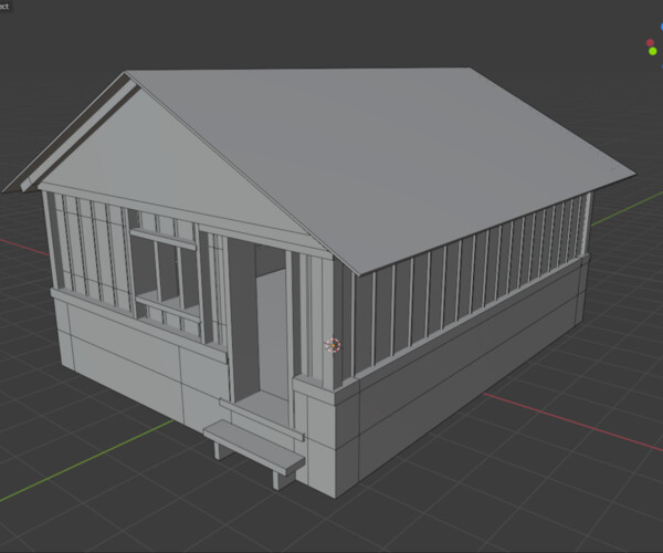 ArtStation - Wooden Hut | Game Assets