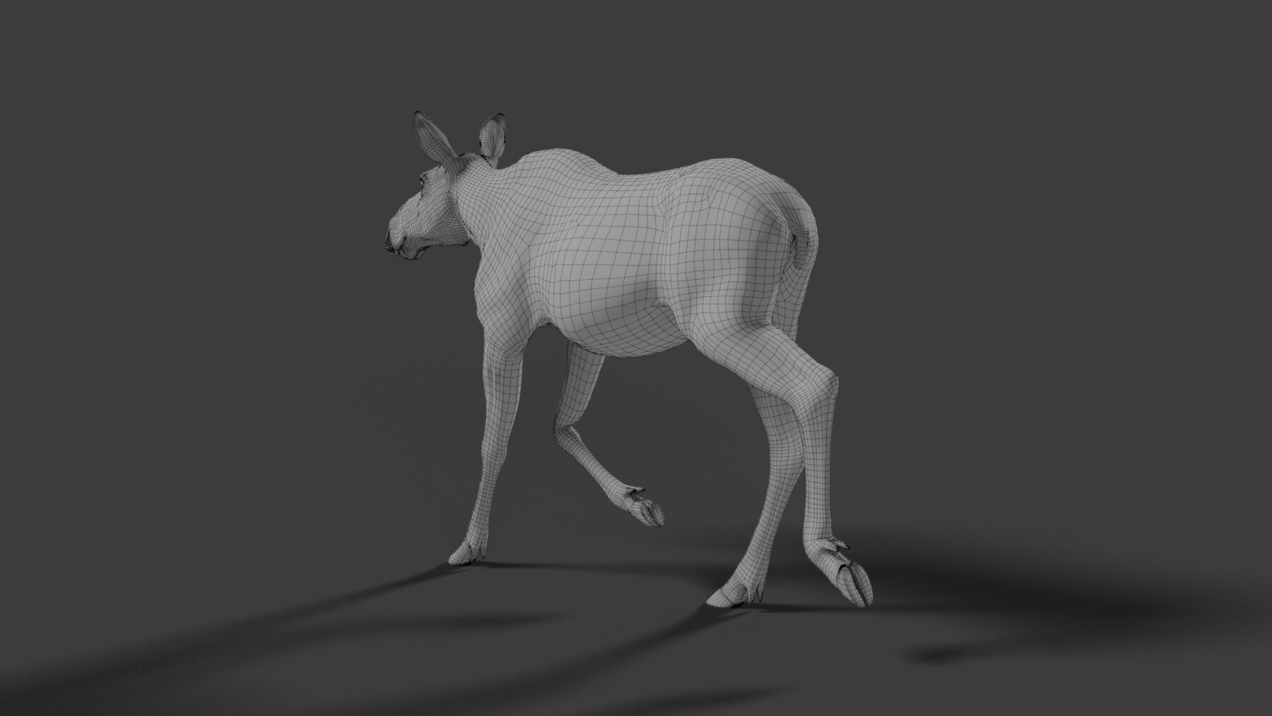 ArtStation - Moose Female Animated | VFX Grace | Game Assets