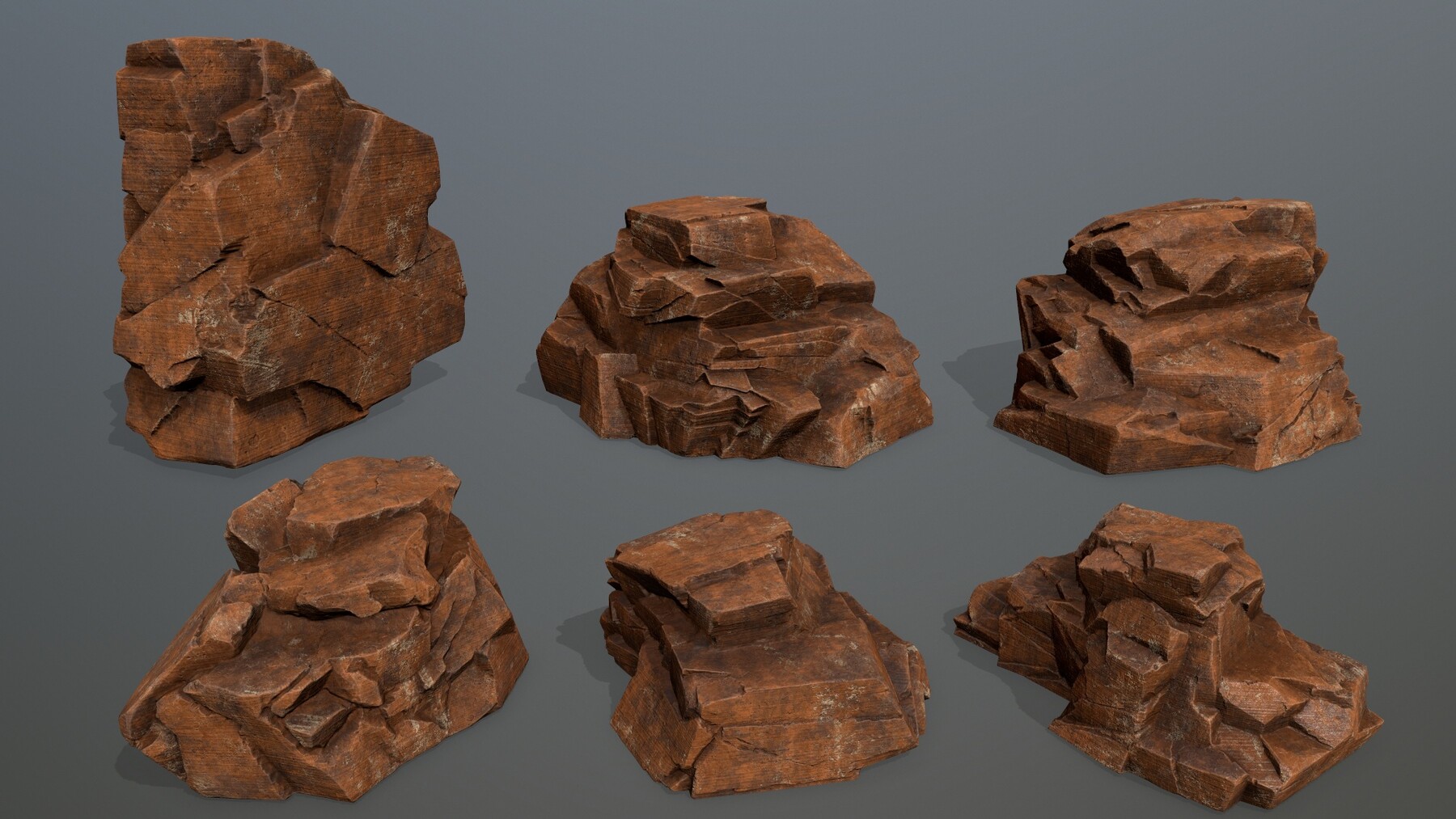 ArtStation - Sand Stone Set | Game Assets