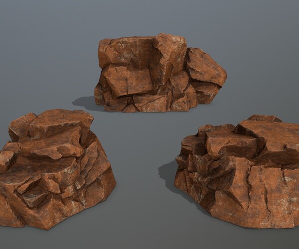 ArtStation - Sand Stone Set | Game Assets