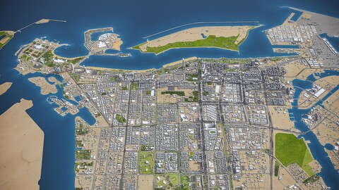 ArtStation - Miami - 3D city model | Resources