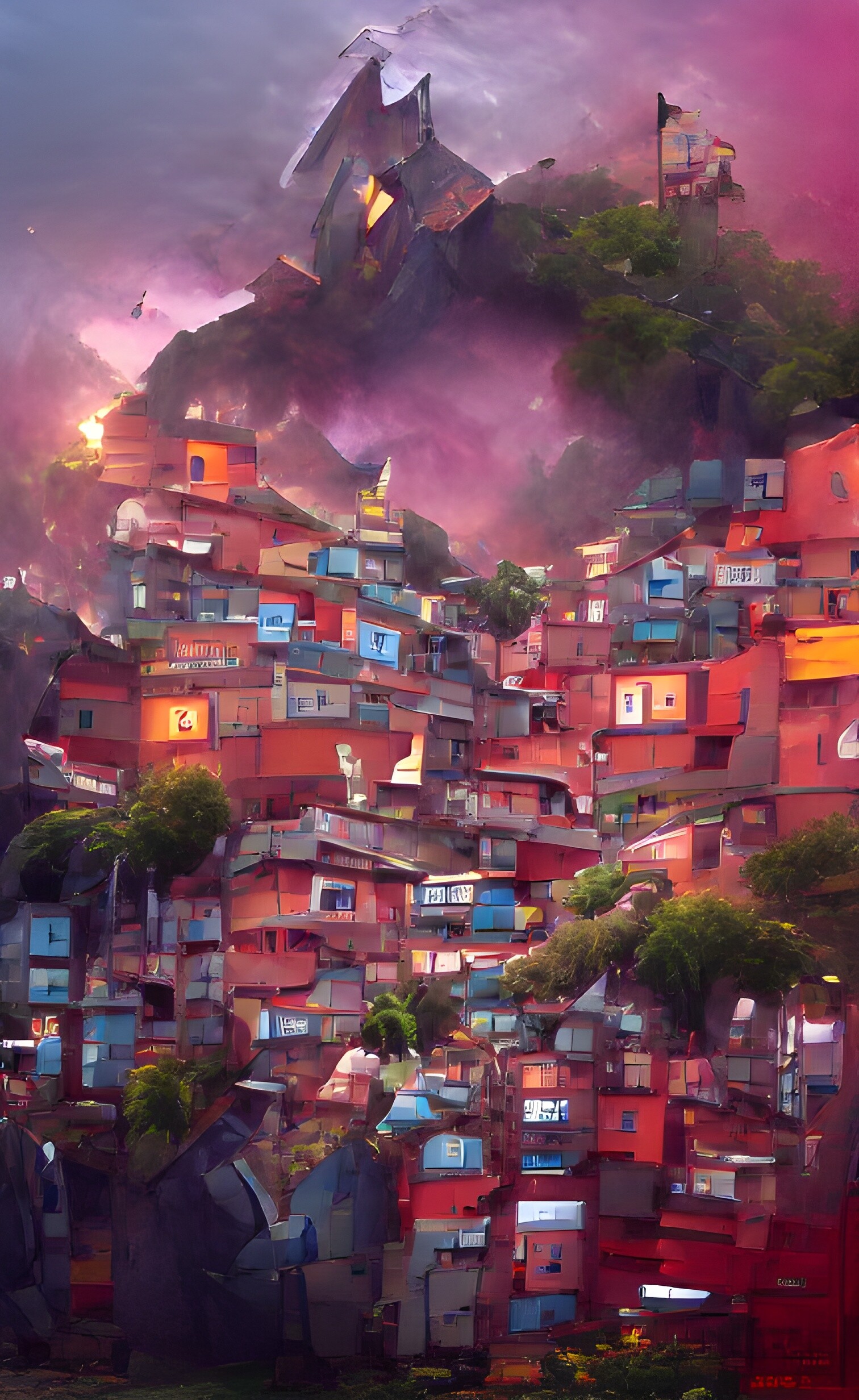 ArtStation - Favelas Rio 480 image jpg pack | Game Assets