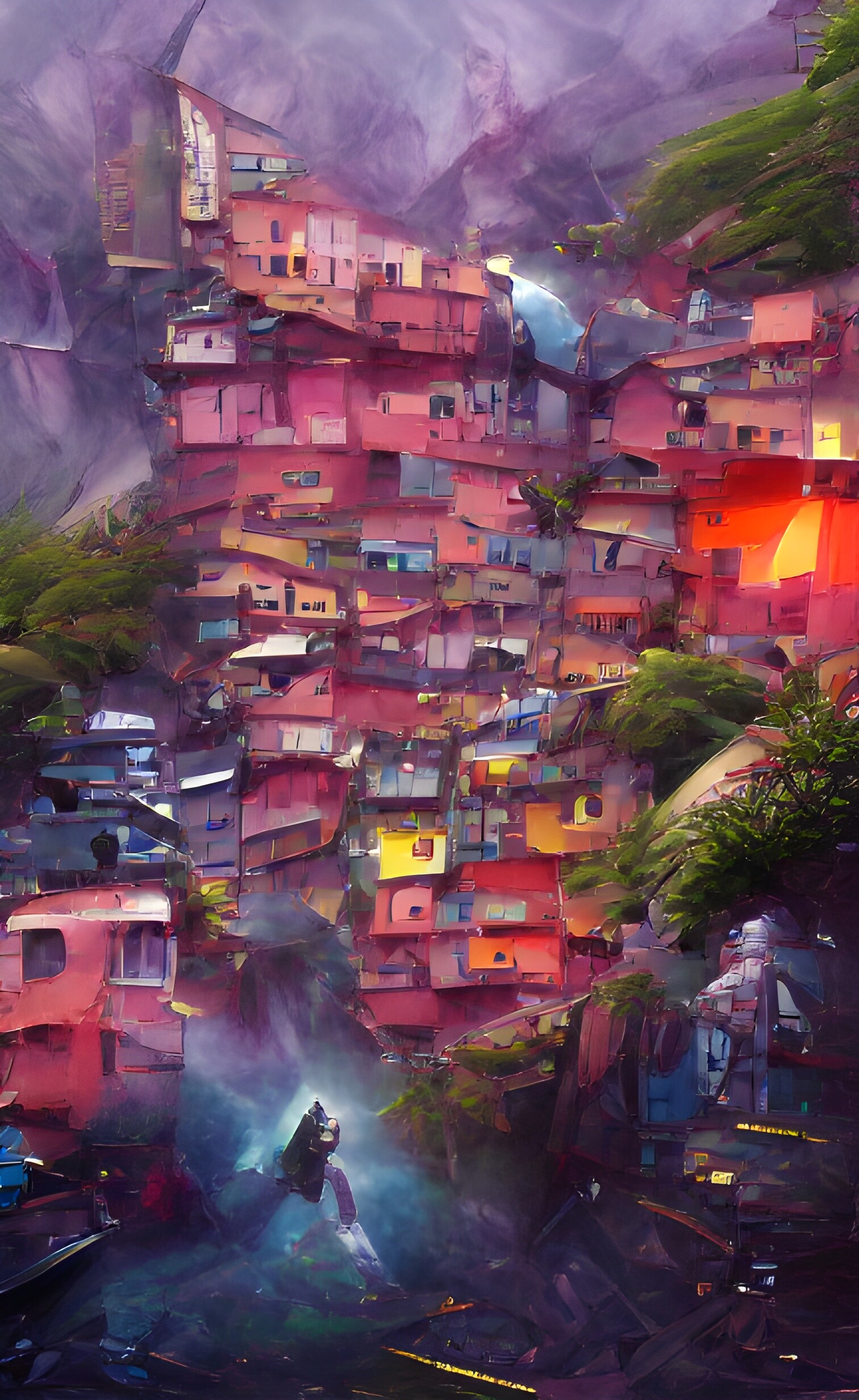 ArtStation - Favelas Rio 480 image jpg pack | Game Assets