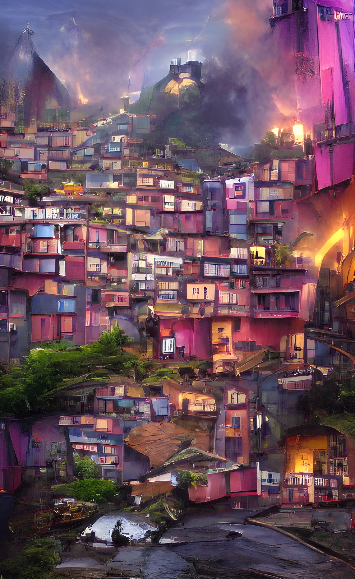 ArtStation - Favelas Rio 480 image jpg pack | Game Assets