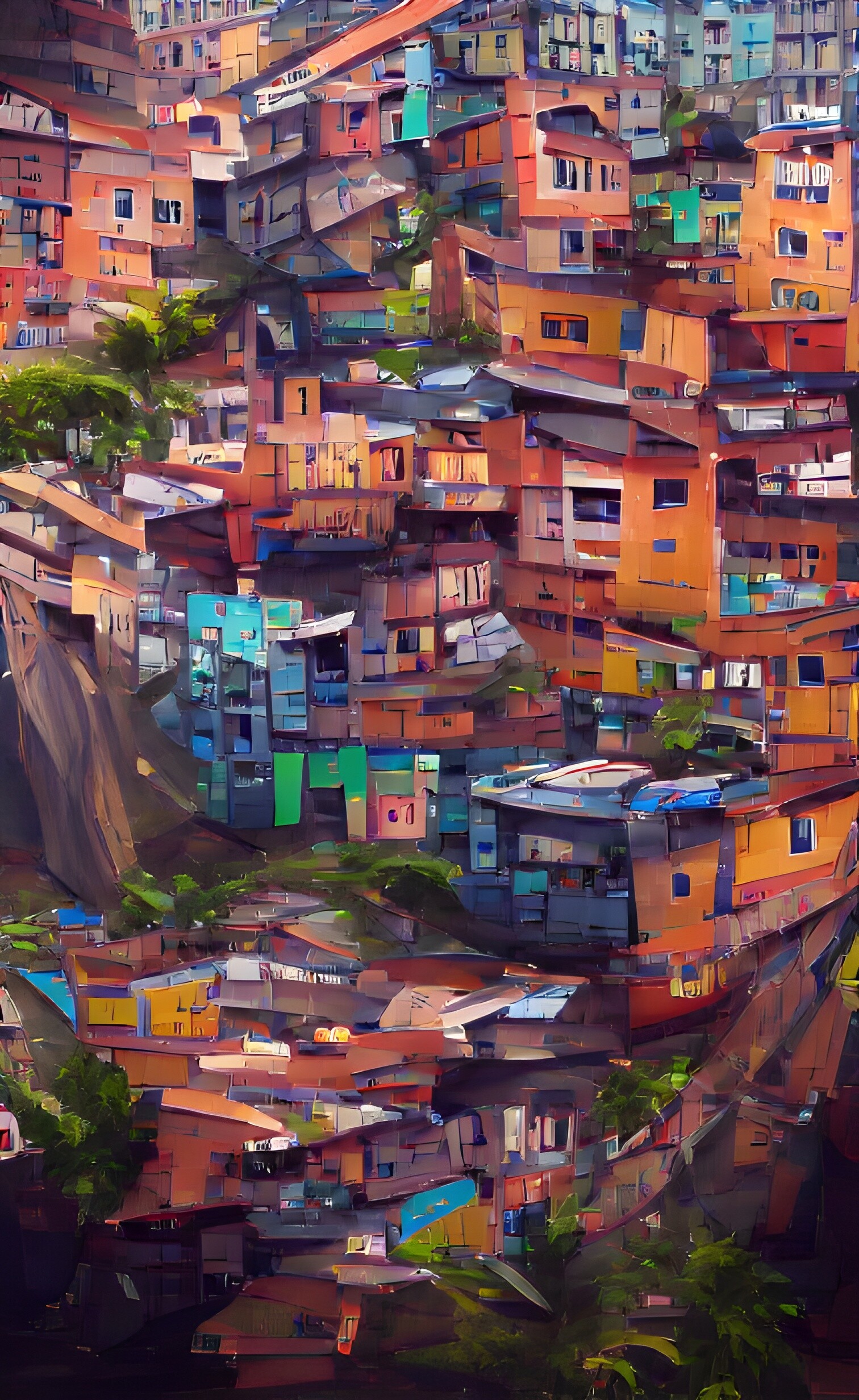 ArtStation - Favelas Rio 480 image jpg pack | Game Assets