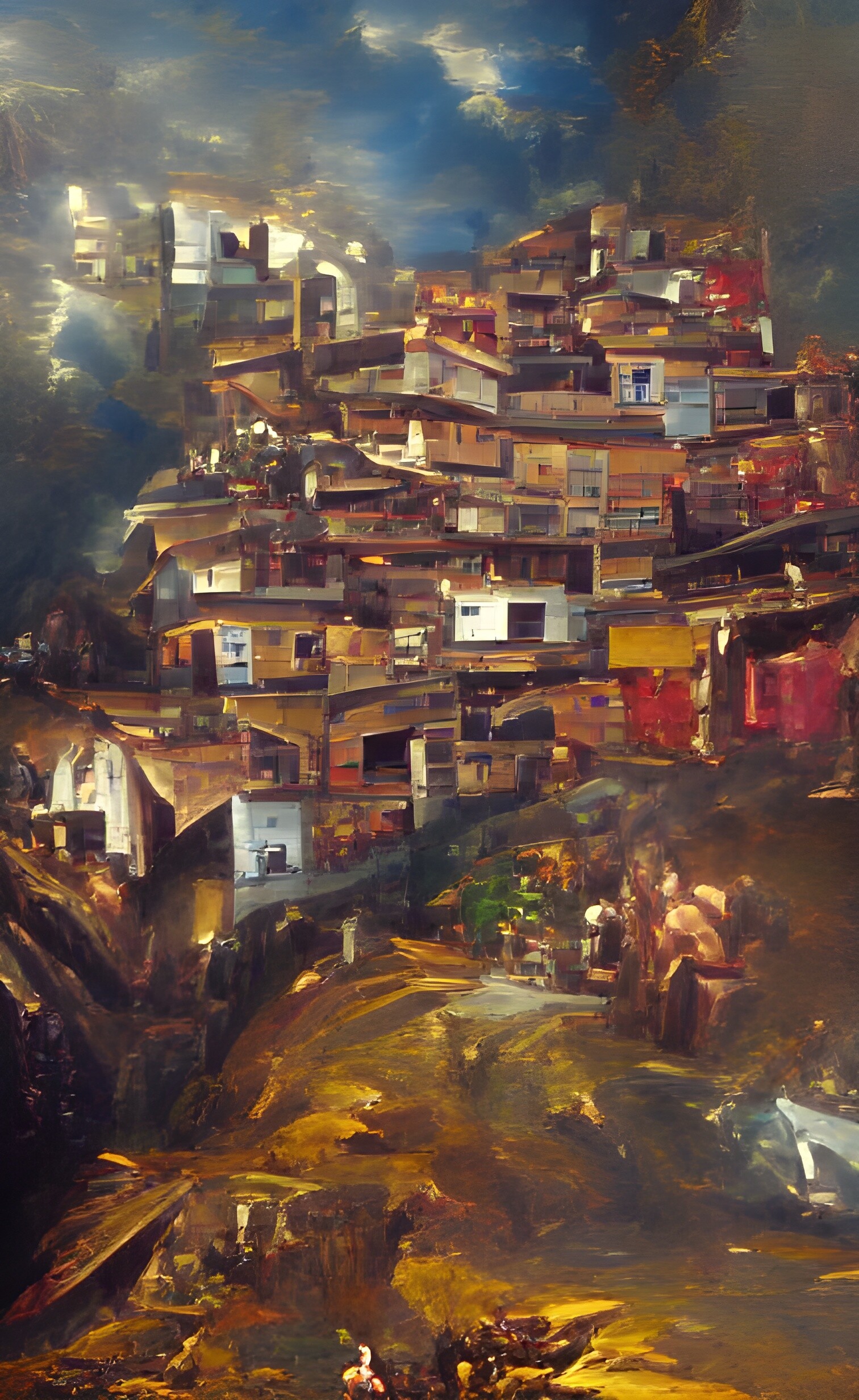 ArtStation - Favelas Rio 480 image jpg pack | Game Assets