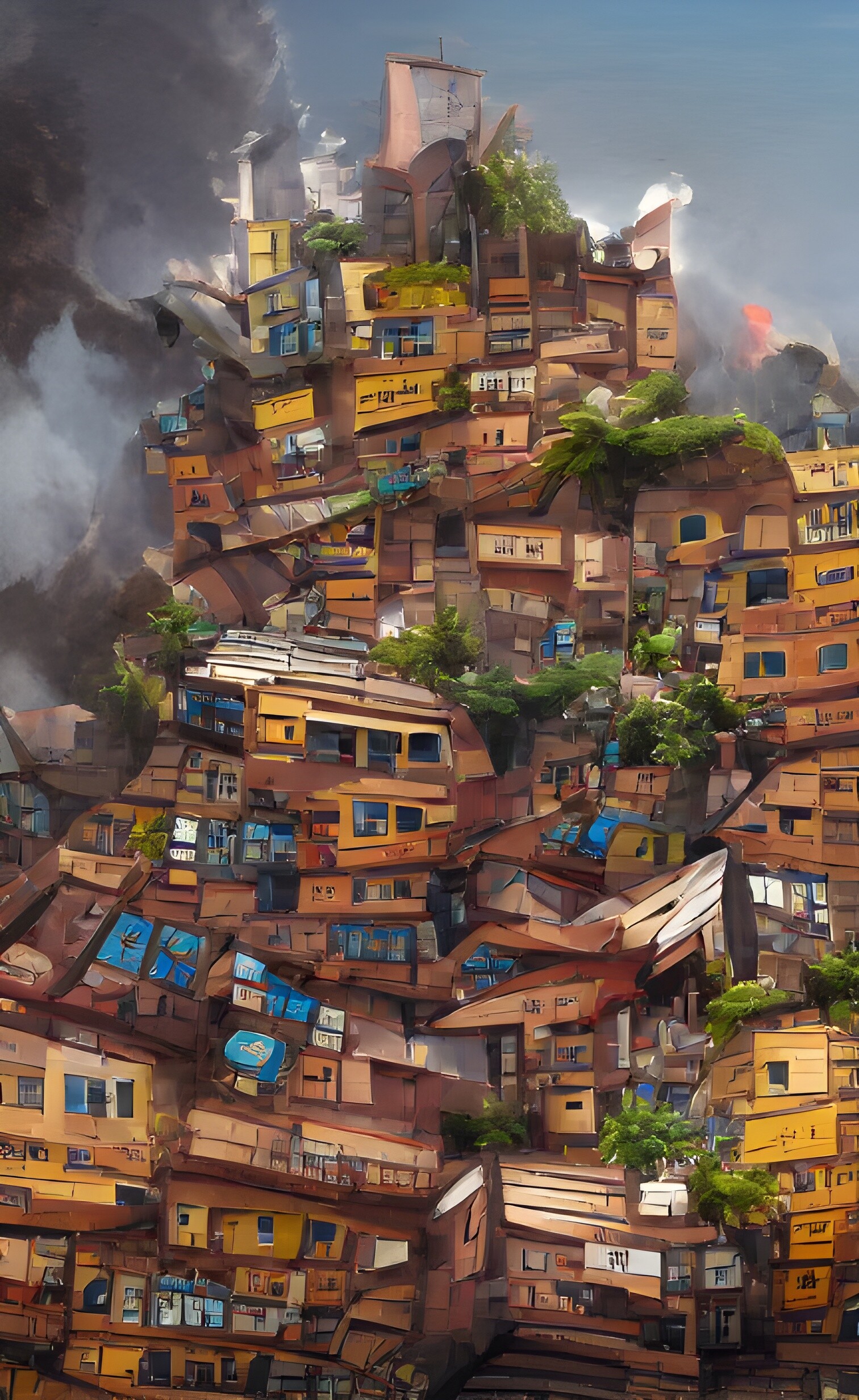 ArtStation - Favelas Rio 480 image jpg pack | Game Assets