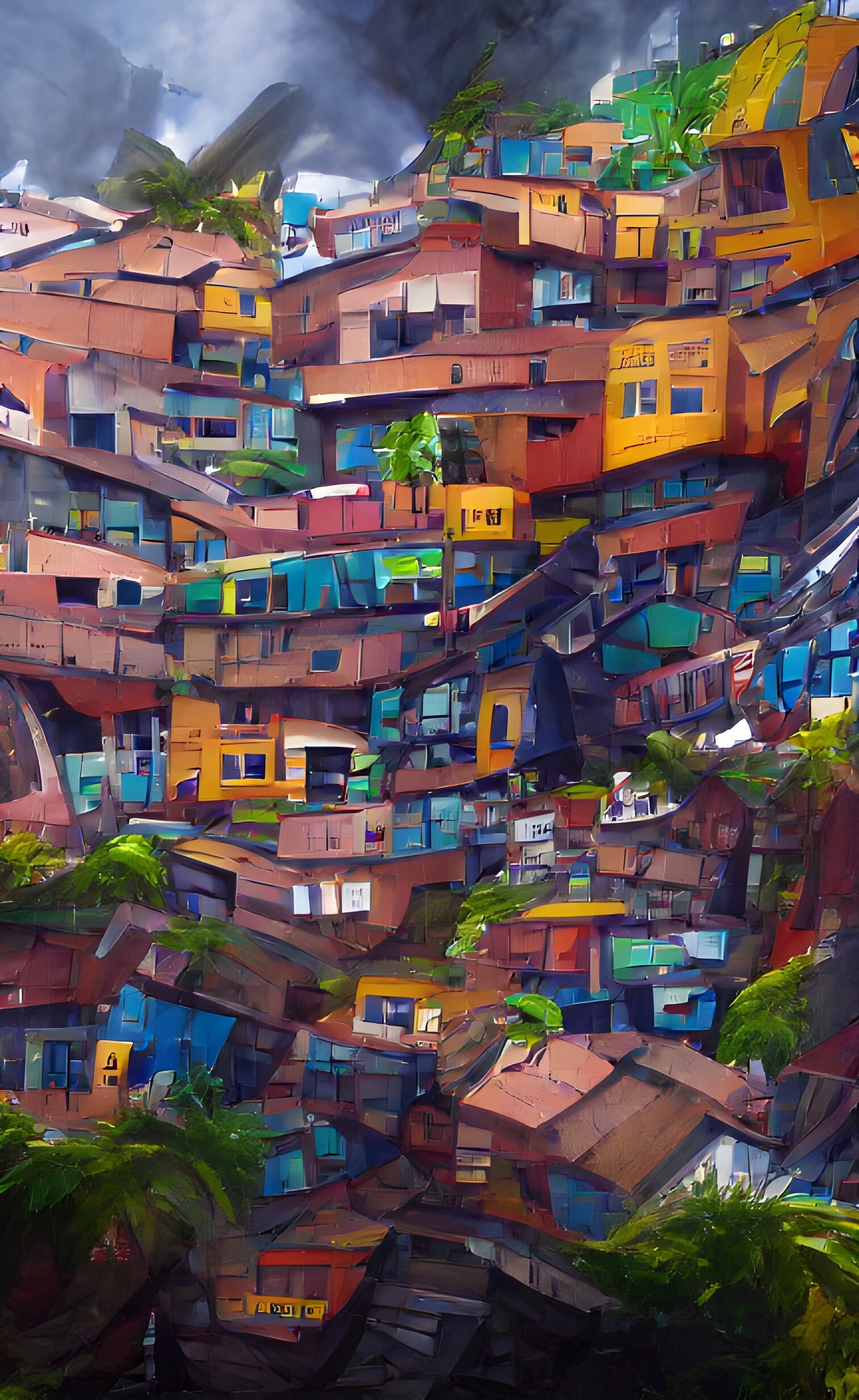 ArtStation - Favelas Rio 480 image jpg pack | Game Assets