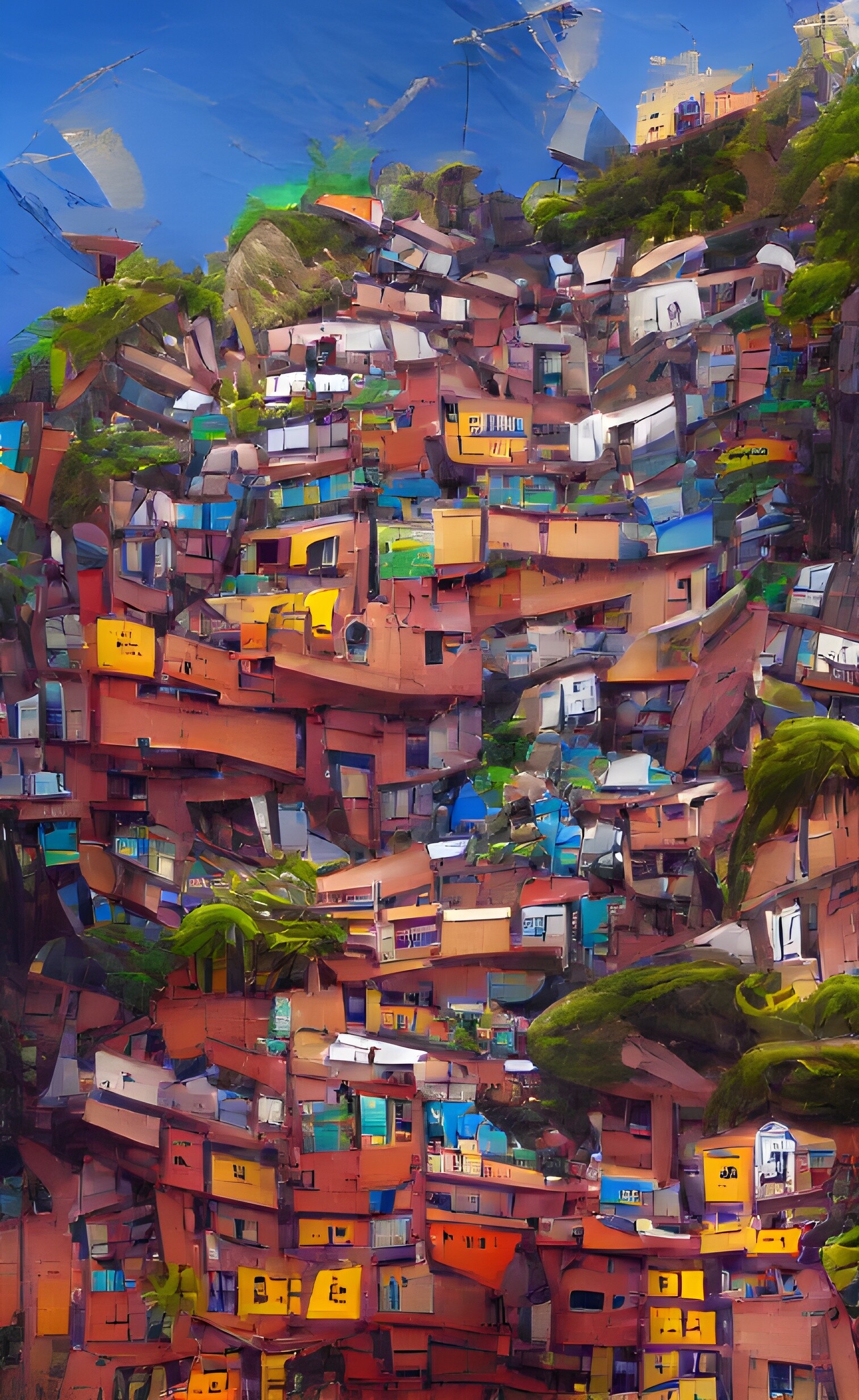 ArtStation - Favelas Rio 480 image jpg pack | Game Assets
