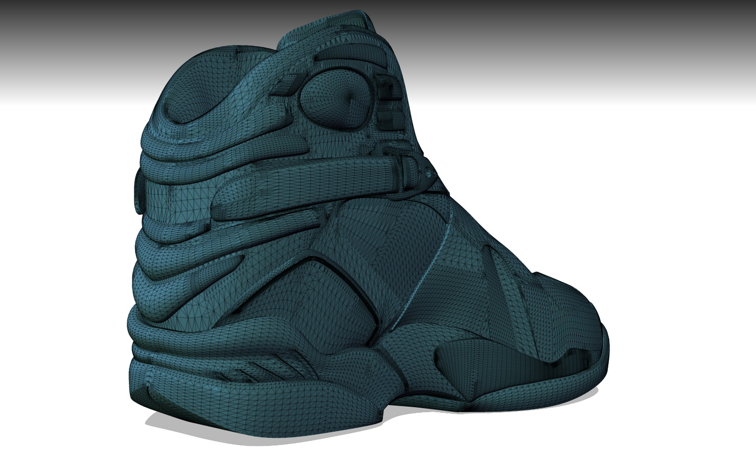 ArtStation - NIKE AIR JORDAN 8 SHOES low-poly | Game Assets