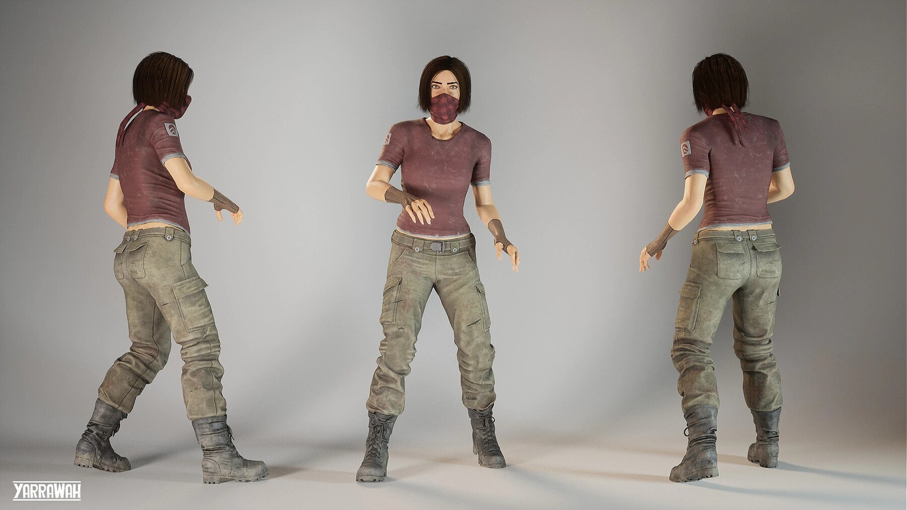 ArtStation - Survival NPC's - Maria and Sarah - Two Pack [UE4] | Game ...