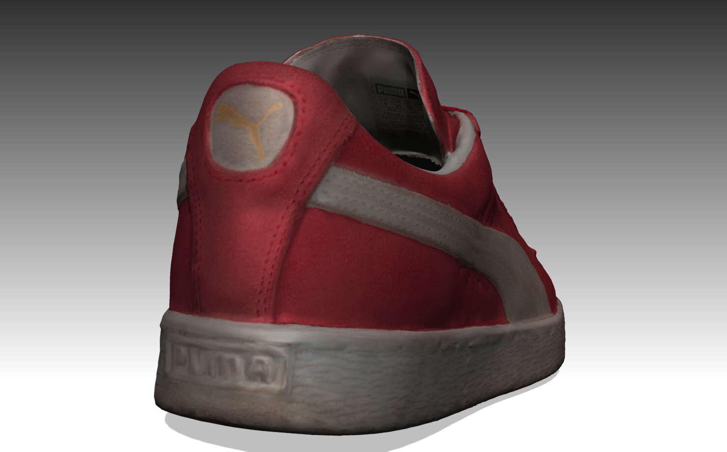 ArtStation - PUMA SUEDE CLASSIC SHOES low-poly | Game Assets