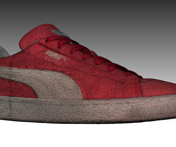 ArtStation - PUMA SUEDE CLASSIC SHOES low-poly | Game Assets