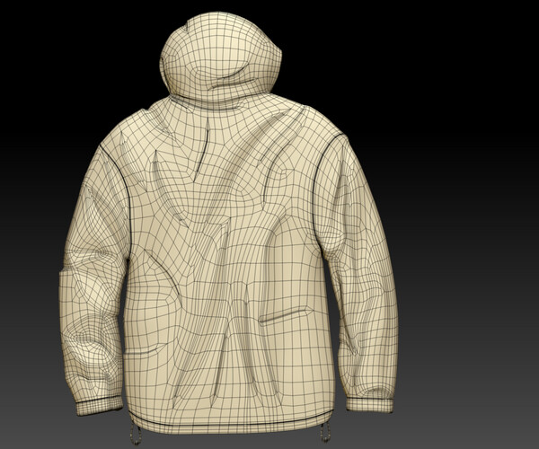 ArtStation - RAIN JACKET low-poly | Game Assets