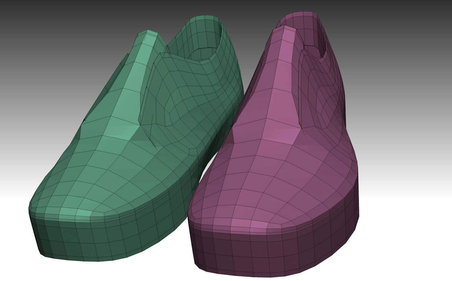 ArtStation - VANS SLIPPERS SHOES low-poly | Game Assets