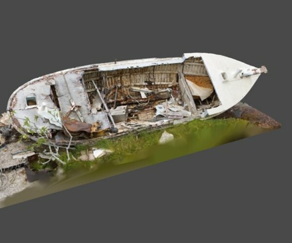 ArtStation - Shipwreck 3D Scan | Resources
