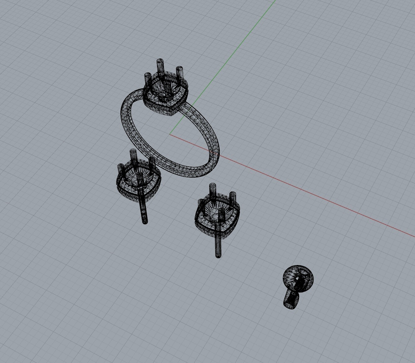 ArtStation - Bezel ring | Game Assets