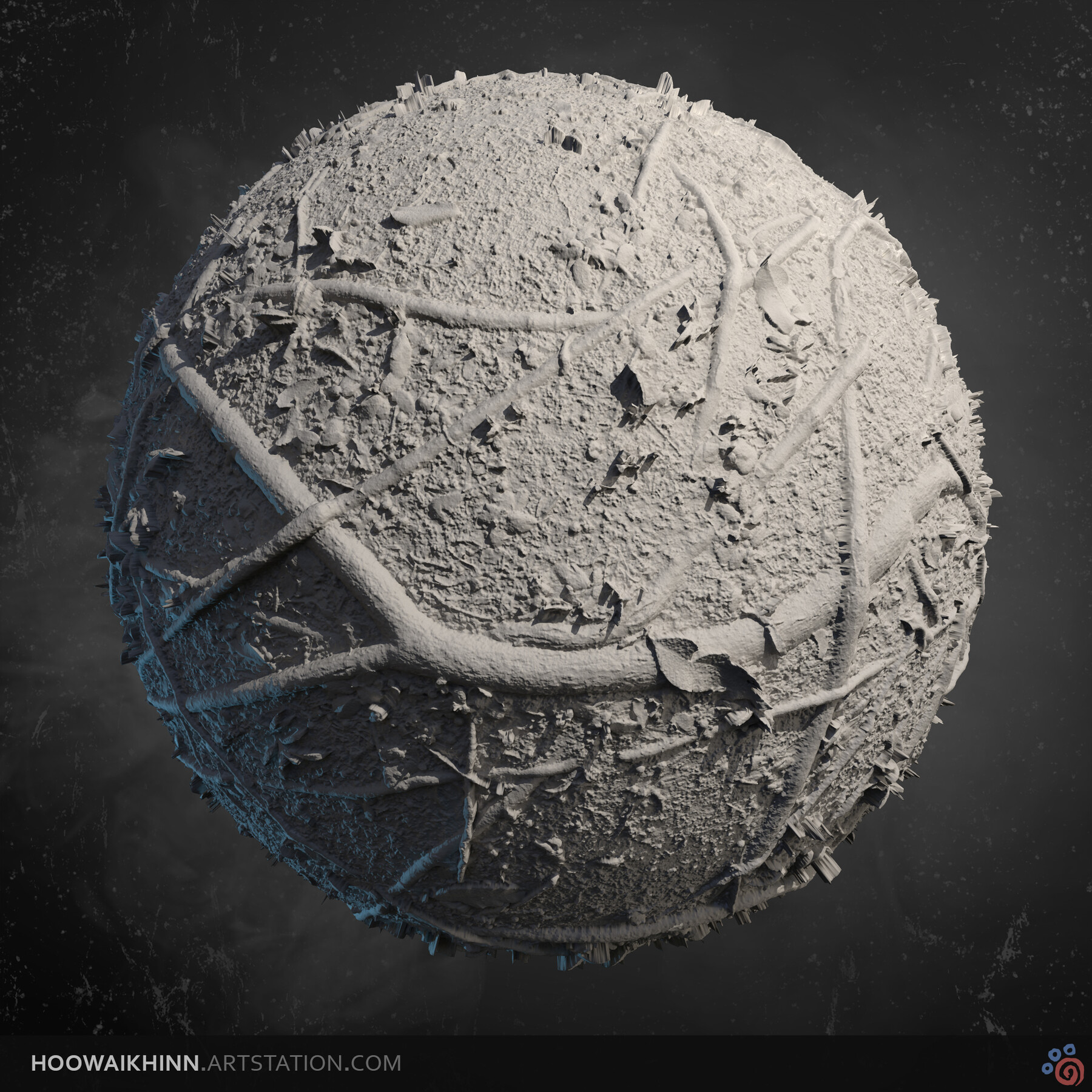 ArtStation - Tree Roots (001) - Photogrammetry Material | Resources