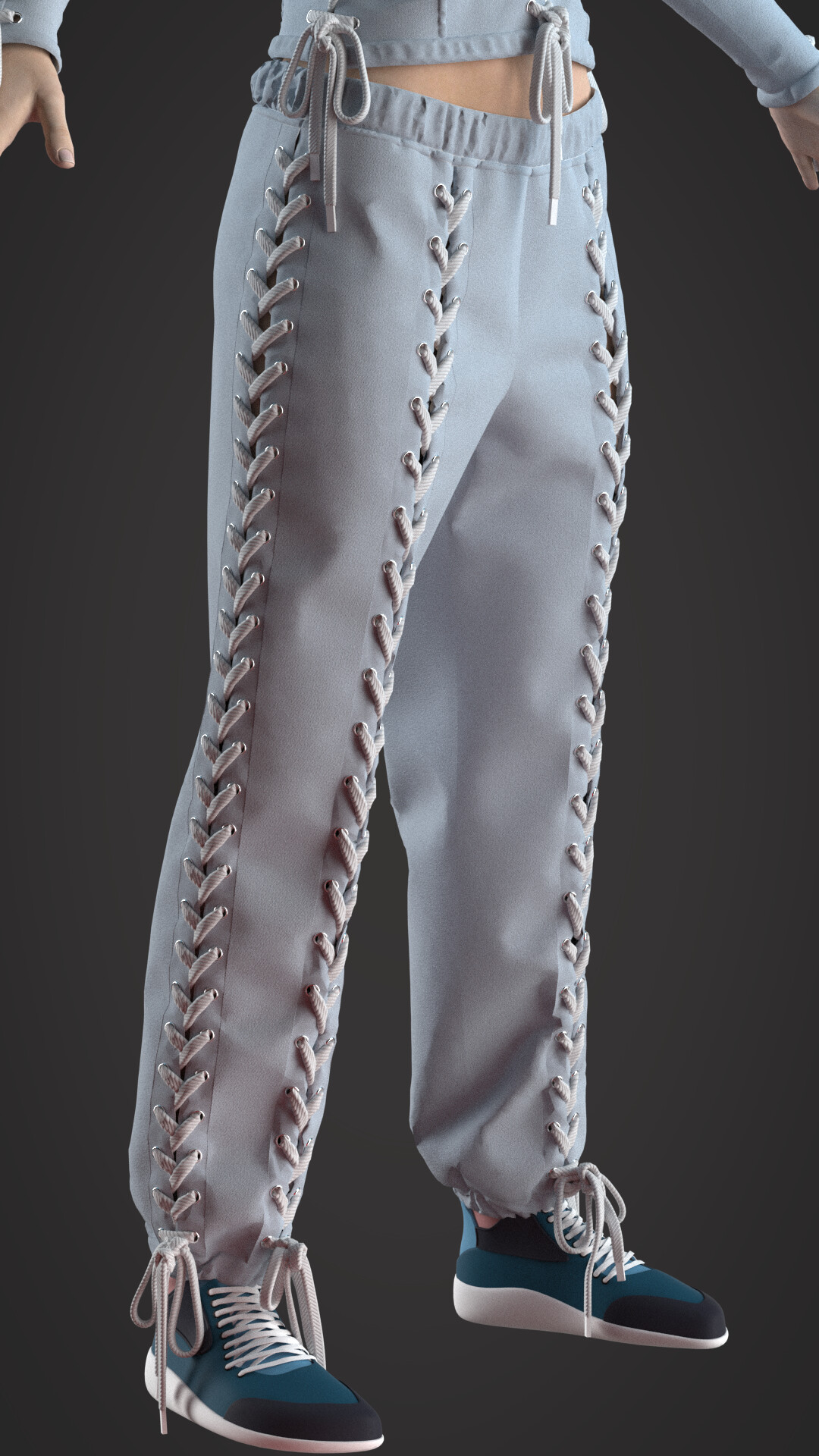 ArtStation - Laced Tracksuit | Game Assets