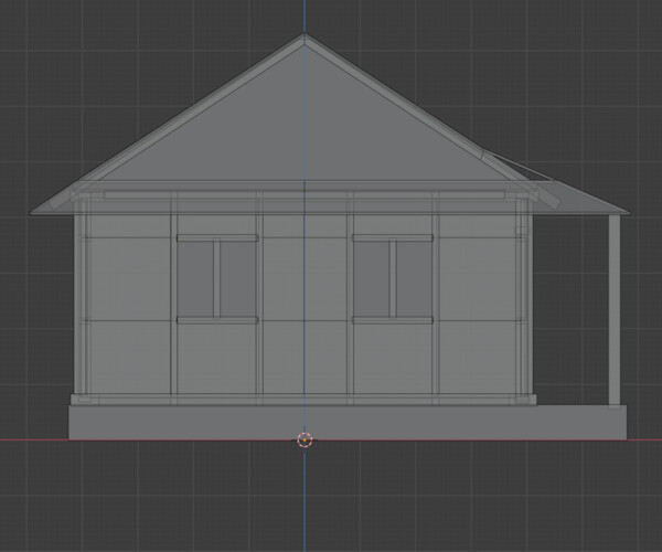 ArtStation - Painted Wooden Hut | Game Assets