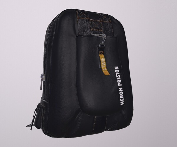 ArtStation - HERON PRESTON BACKPACK low-poly | Game Assets